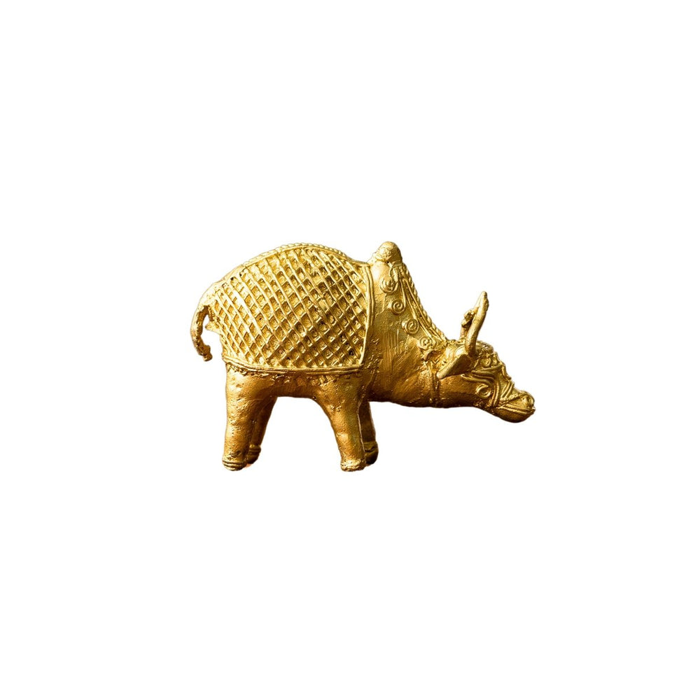 Dokra Ox Brass Masterpiece - Buy Exquisite Decor Online – Sowpeace